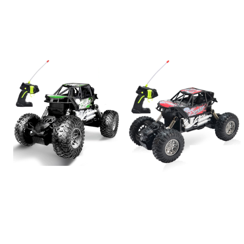 4WD RC Monster Truck – Remote Control Off-Road Car Toy Bundle - Toyland ...