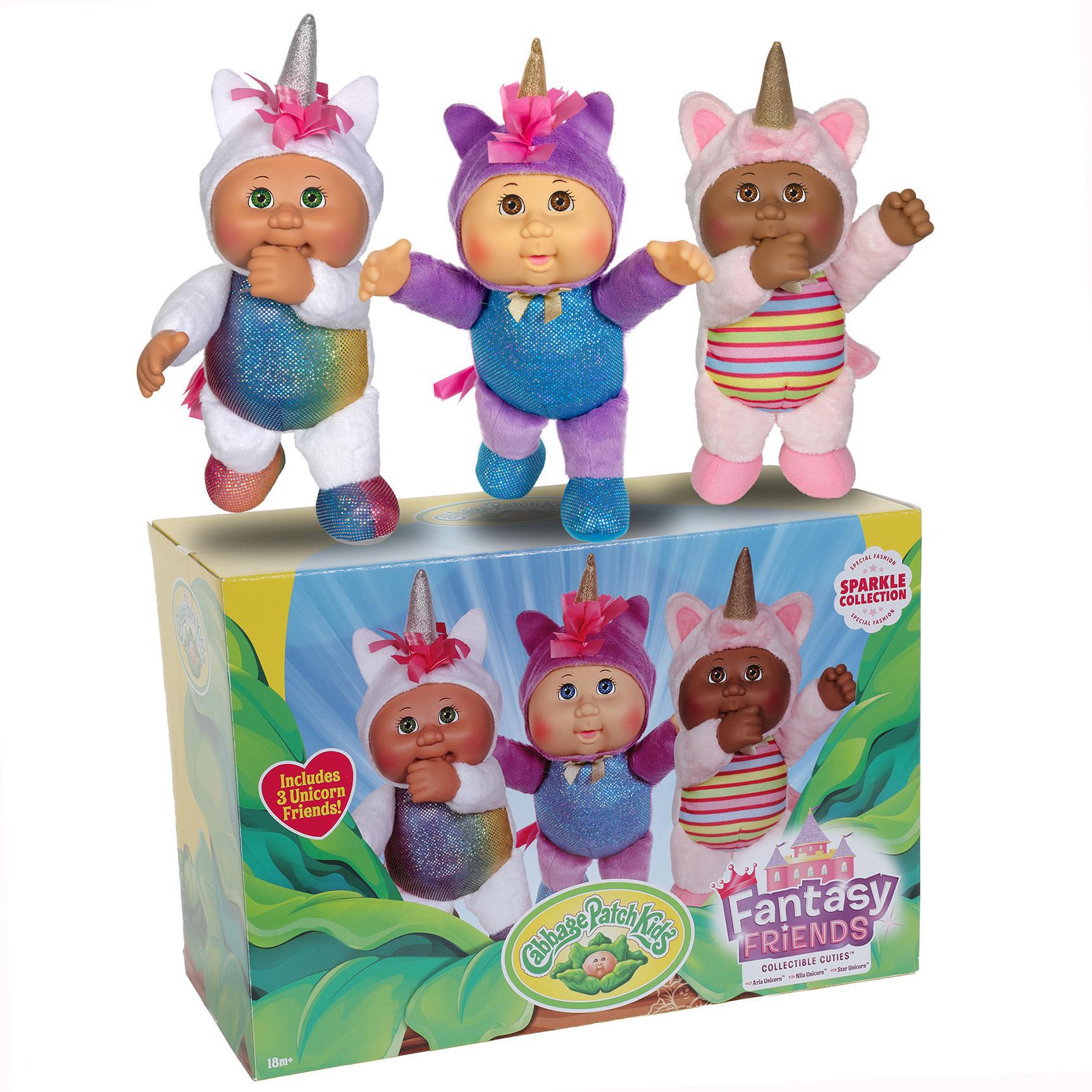 Cabbage Patch Kids 3 Pack Fantasy Friends 9" Doll - Toyland Treasures