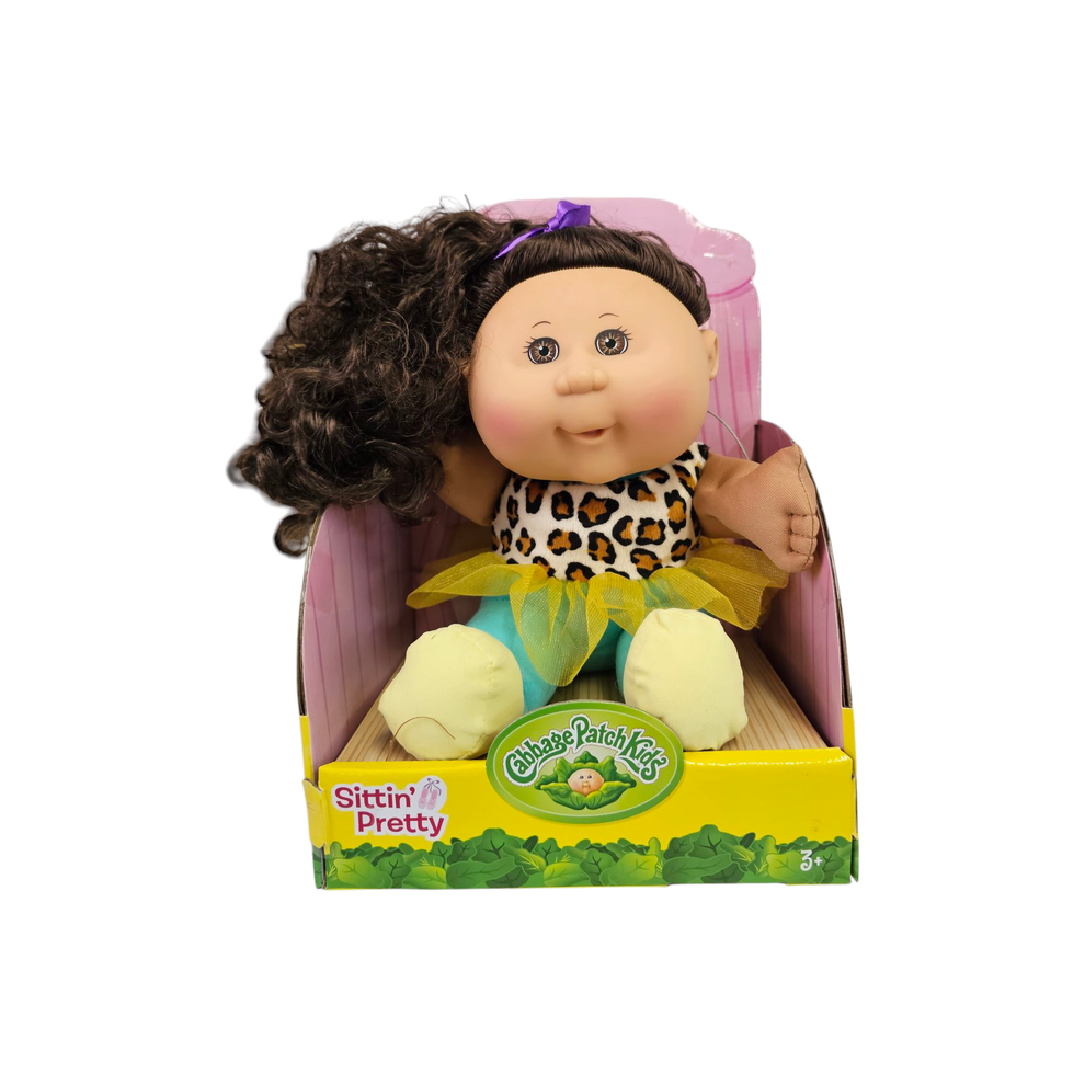 Cabbage Patch Kids Sittin Pretty Doll - Leopard - Toyland Treasures