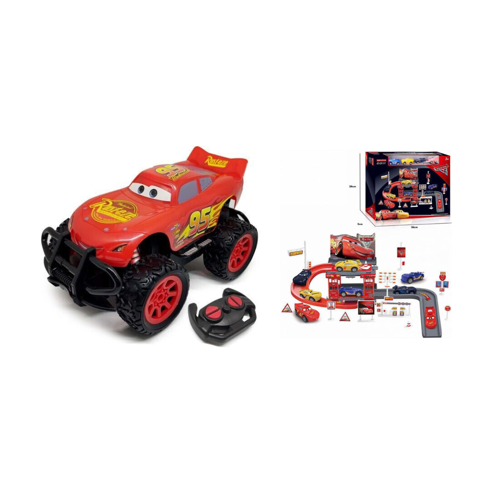 Cars Off Road Lightning McQueen Toy Bundle - Toyland Treasures