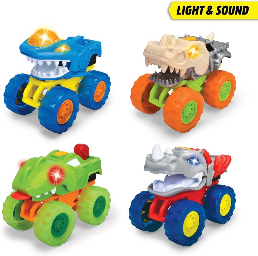 Dickie Toys Monster Squad Car Toy Bundle - Toyland Treasures