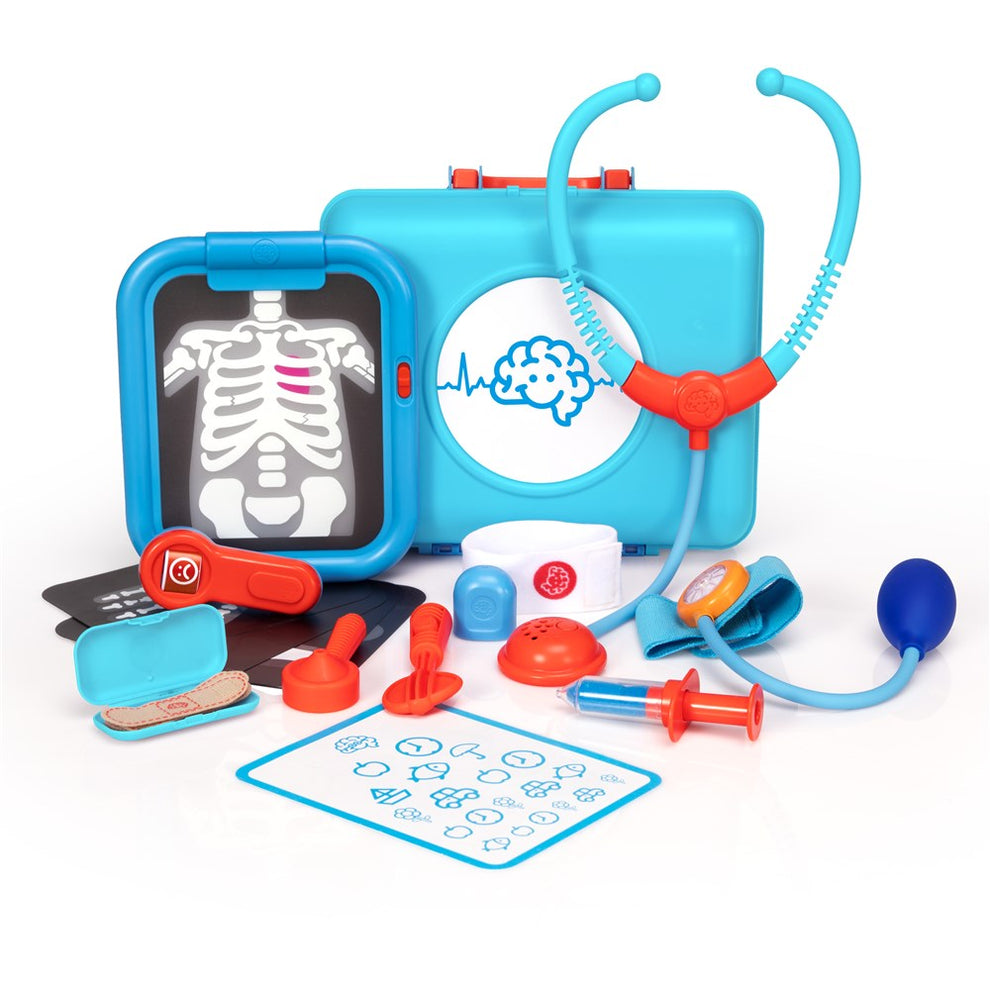 Fat Brain Toys Pretendables Doctor Set – Educational Pretend Play Medi ...