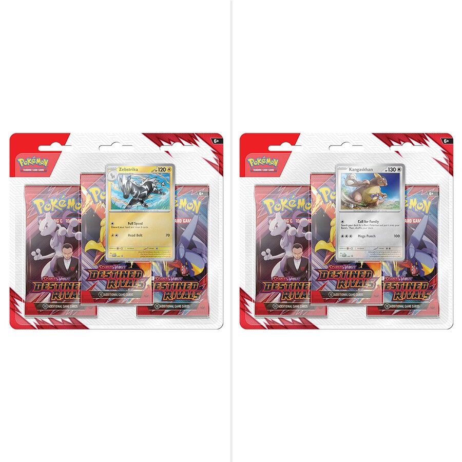 Pokemon Trading Card Game: Scarlet & Violet Destined Rivals Three-Boos ...