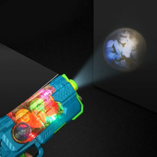 Projection Toy Gun with Lights and Sound - Toyland Treasures