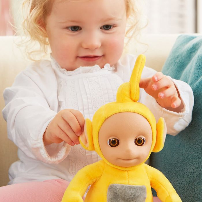 Teletubbies Talking Laa-Laa Plush Toy - Toyland Treasures