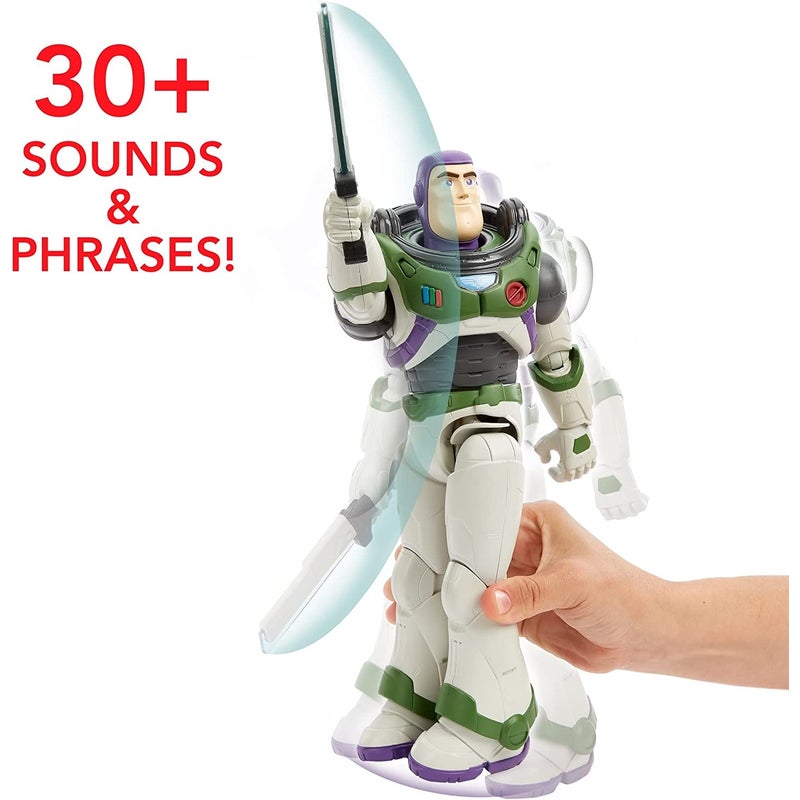 Toy Story Laser Blade Interactive Buzz Lightyear Figurine - Toyland ...