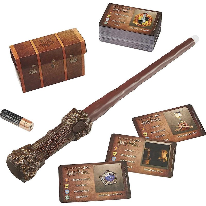 Mattel Games Harry Potter Pictionary Air Board Game for Children ...