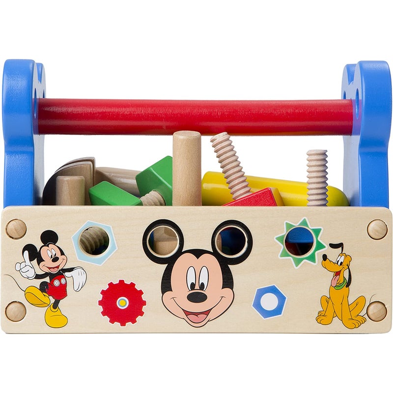 Melissa & Doug Mickey Mouse Wooden Tool Box Toy - Toyland Treasures