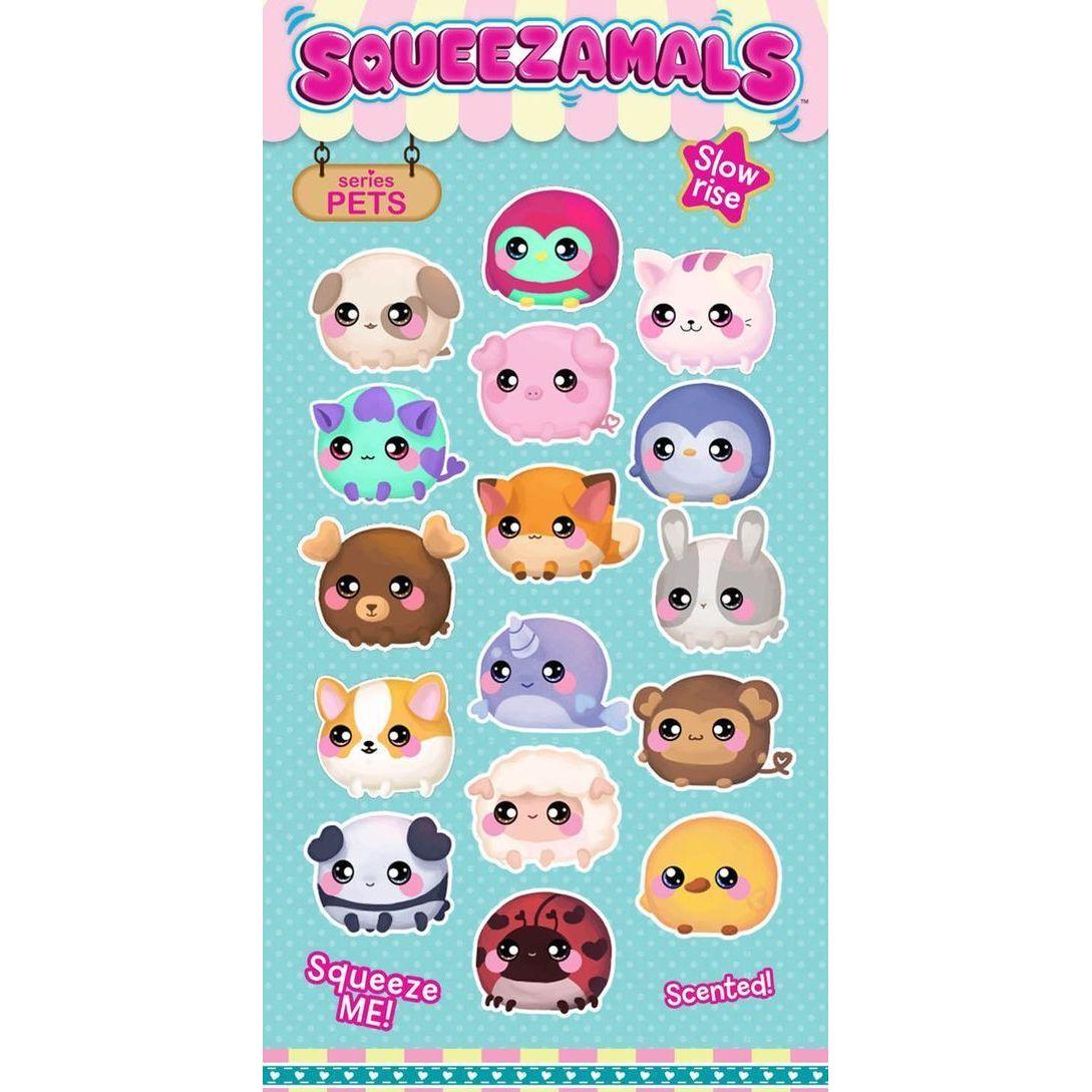 Squeezamals Plush Purple Monkey 9" - Toyland Treasures